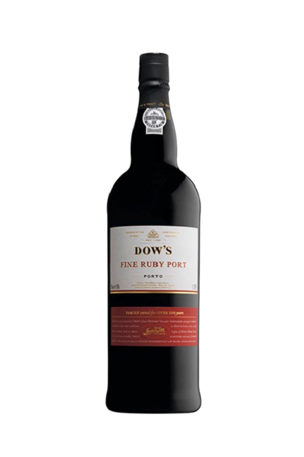 Dow's Fine Ruby Port 750ml – Neat